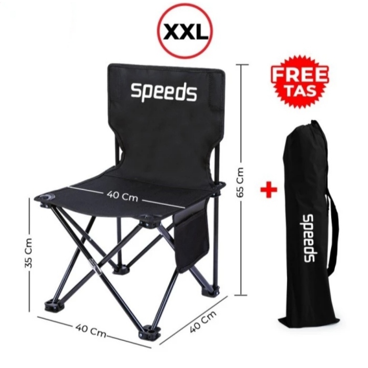 Jual Kursi lipat ukuran XXXL kursi portable kursi camping kursi mancing ...