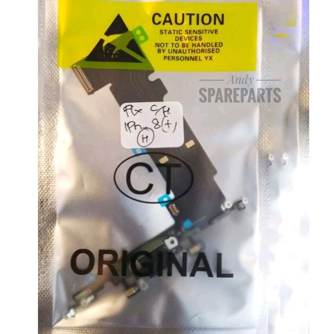 Jual Fleksibel charger iphone 8+ plus konektor charger con cas pcb ...