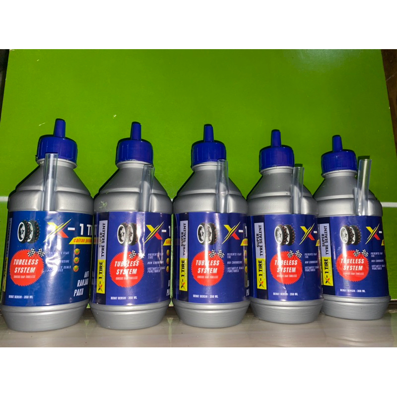 Jual 5 BOTOL CAIRAN BAN TUBLES X-1 TIRE 350 ML | Shopee Indonesia