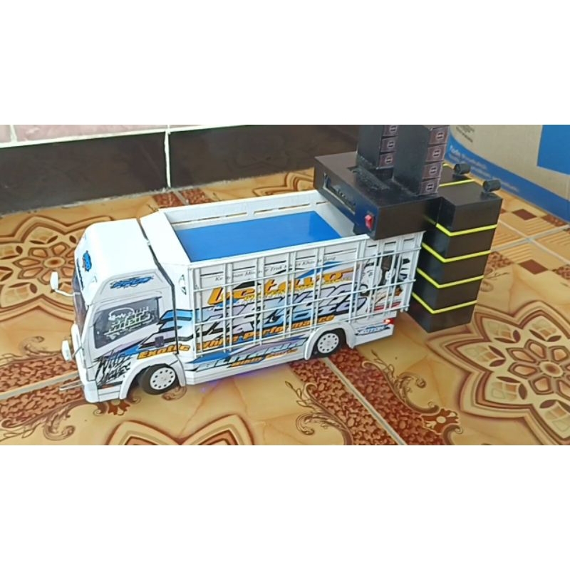 Jual miniatur truk sound Brewog Model truk Giga | Shopee Indonesia