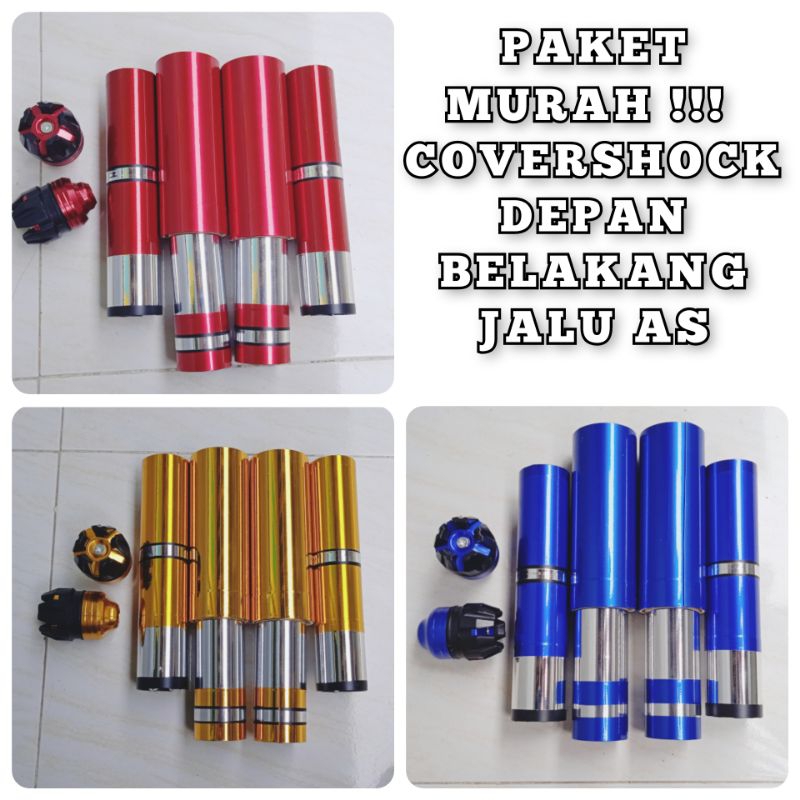Jual paket komplit cover shock depan+belakang+jalu honda pcx 150/160 ...