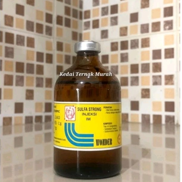 Jual Sulfa Strong 100ml Injeksi Obat Diare Mencret Sapi Kambing Domba ...