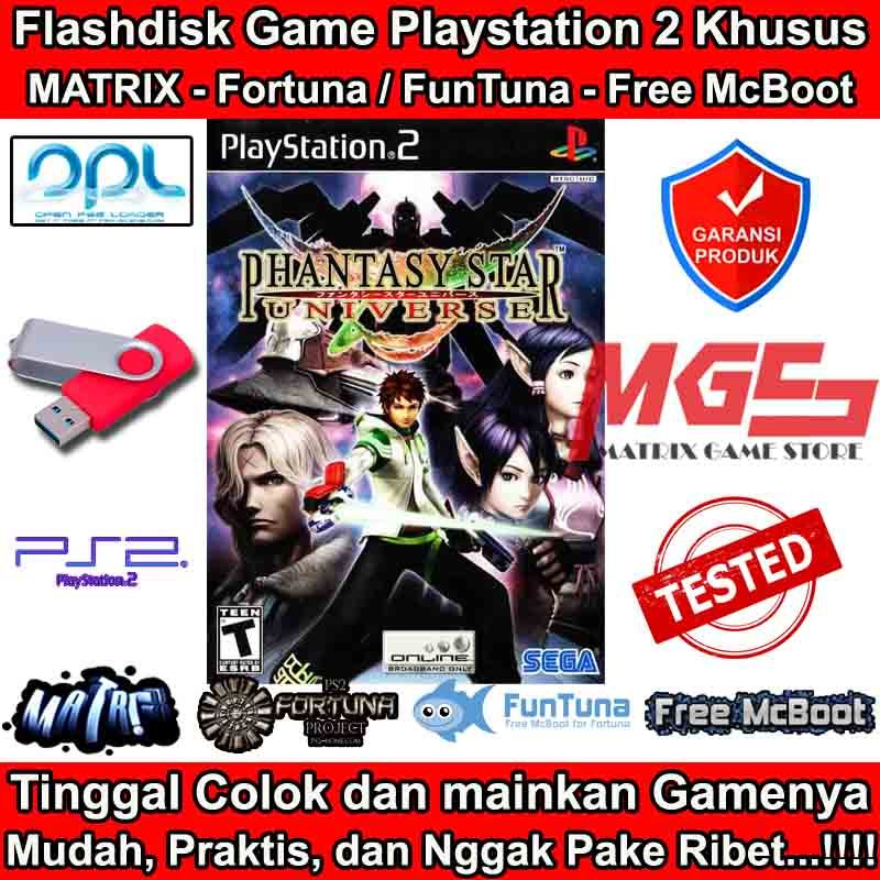 Jual Flashdisk Game PS2 PS 2 Phantasy Star Universe | Shopee Indonesia
