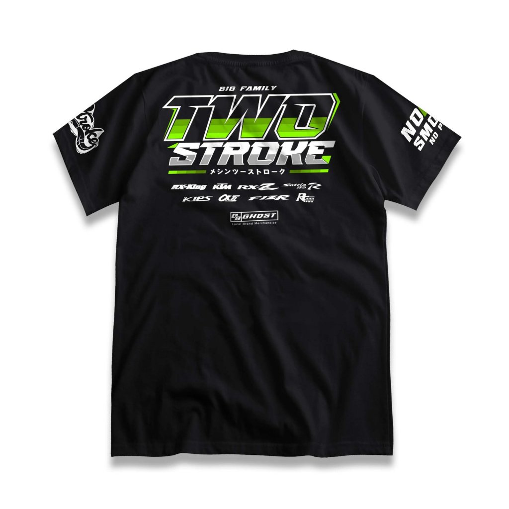 Jual Kaos 2 Stroke Big Family Baju Distro Sponsor Racing 2Stroke Two ...