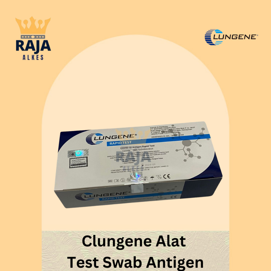 Jual Alat Swab Test Antigen Clungene Lungene Biru Original Satuan ...