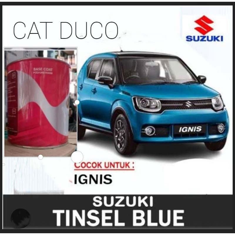 Jual CAT OPLOS SUZUKI IGNIS BIRU TINSEL CAT BIRU METALLIC SUZUKI IGNIS ...