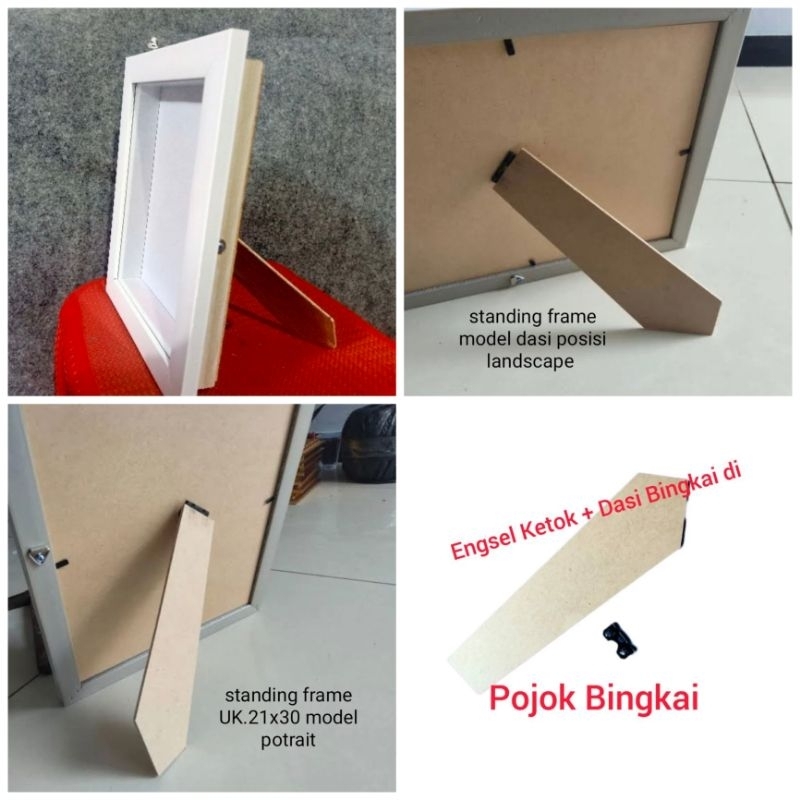 Jual papan mdf frame 3D + kaki penyangga | Shopee Indonesia