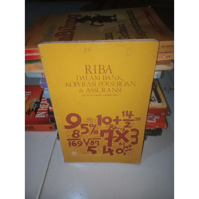 Jual ITU ASLI RIBA DALAM BANK KOPERASI PERSEROAN DAN ASURANSI | Shopee ...