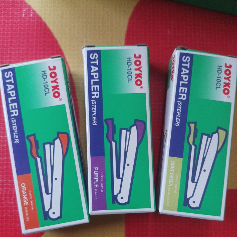 Jual stapler kecil hd10 cl merk joyko harga per pcs | Shopee Indonesia