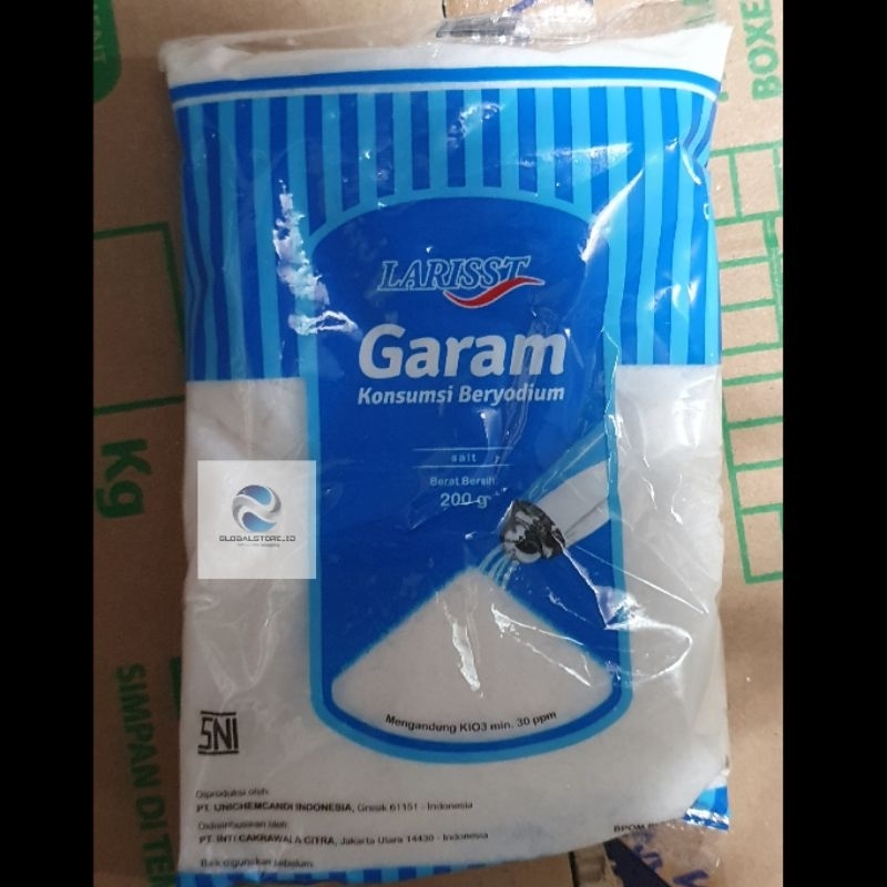 Jual Garam Larisst beryodium 200gr | Shopee Indonesia