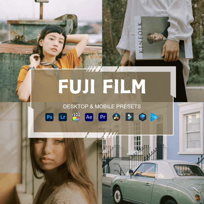 Jual Preset Lightroom Premium - 15 Fuji Film + LUTs | Shopee Indonesia