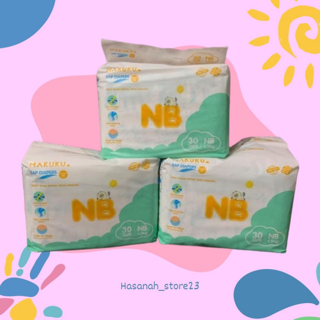 Jual Makuku Pants/Popok Anak Makuku/Pempers Makuku/Makuku New Born ...