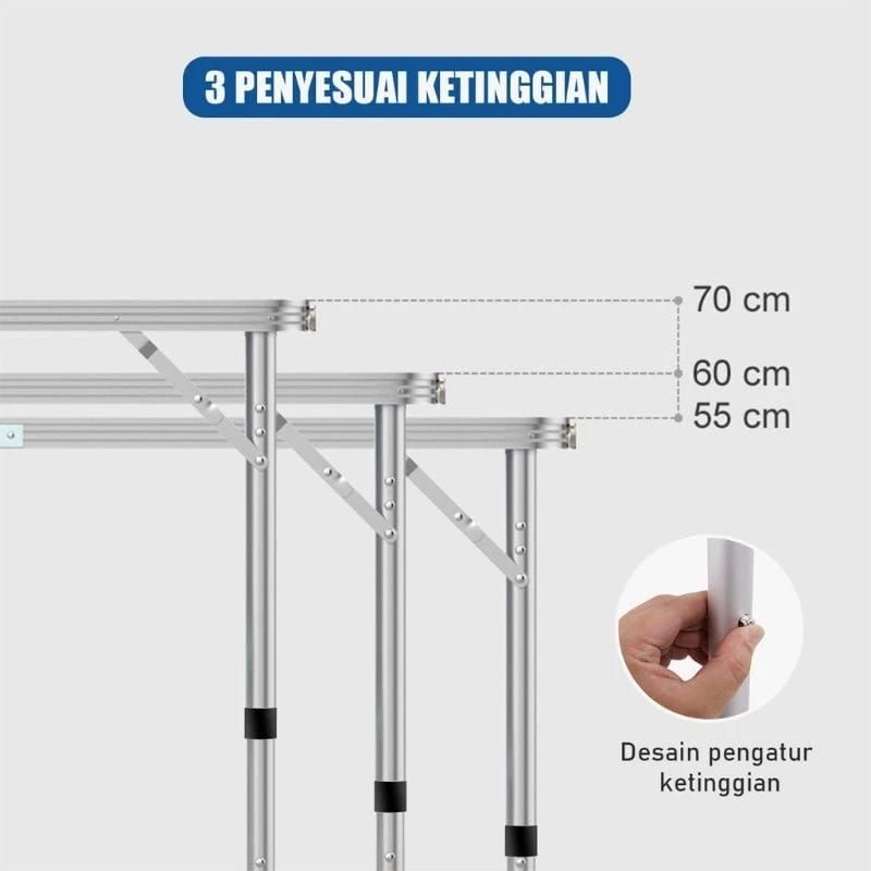 Jual MEJA LIPAT JUALAN MEJA JUALAN PORTABLE MEJA BAZAR MEJA LIPAT ...