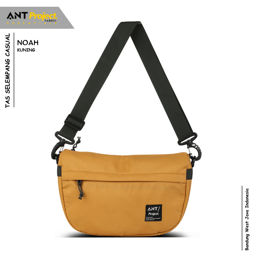 Jual ANT PROJECT - Tas Sling Bag NOAH Yelow - Tas Selempang Pria | Shopee Indonesia