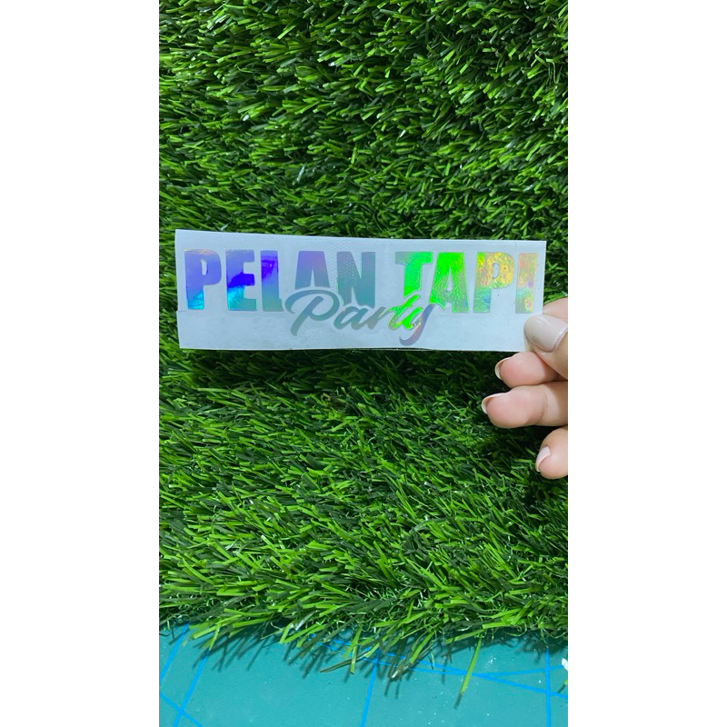 Jual STICKER PELAN TAPI PARTY STICKER CUTTING | Shopee Indonesia