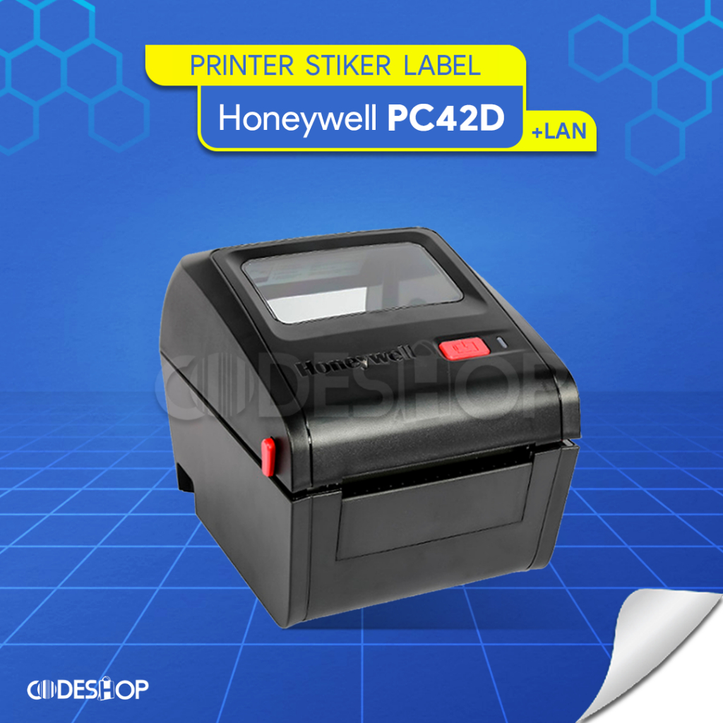 Jual Peinter Barcode Cetak Resi Thermal Honeywell PC42D PLUS - PC-42D USB LAN | Shopee Indonesia