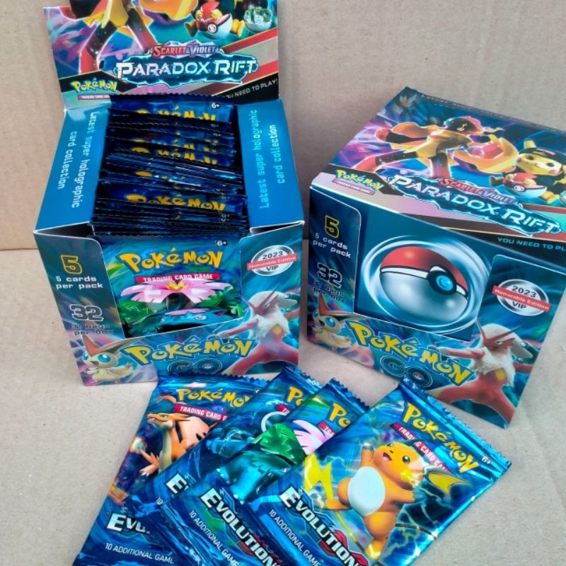 Jual 1 Sachet Mainan Kartu TCG Pokemon Battle Styles Booster Paradox ...