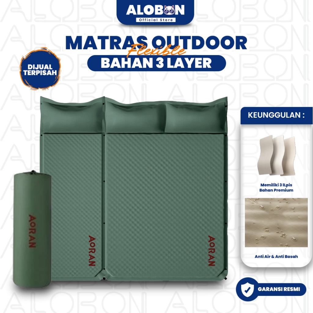 Jual MATRAS ANGIN SELF INFLATE DOUBLE SLEEPING PAD FOOTPRINT KASUR ...