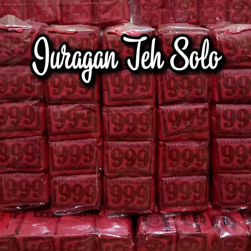 Jual Teh 999 asli Solo 1 slop isi 10 pcs (@40gr) Khas Wedangan ...