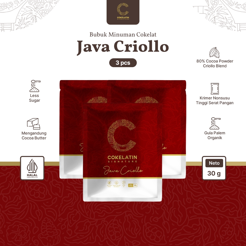 Jual Cokelatin Signature - Minuman Seduh Coklat Bubuk - Java Criollo ...