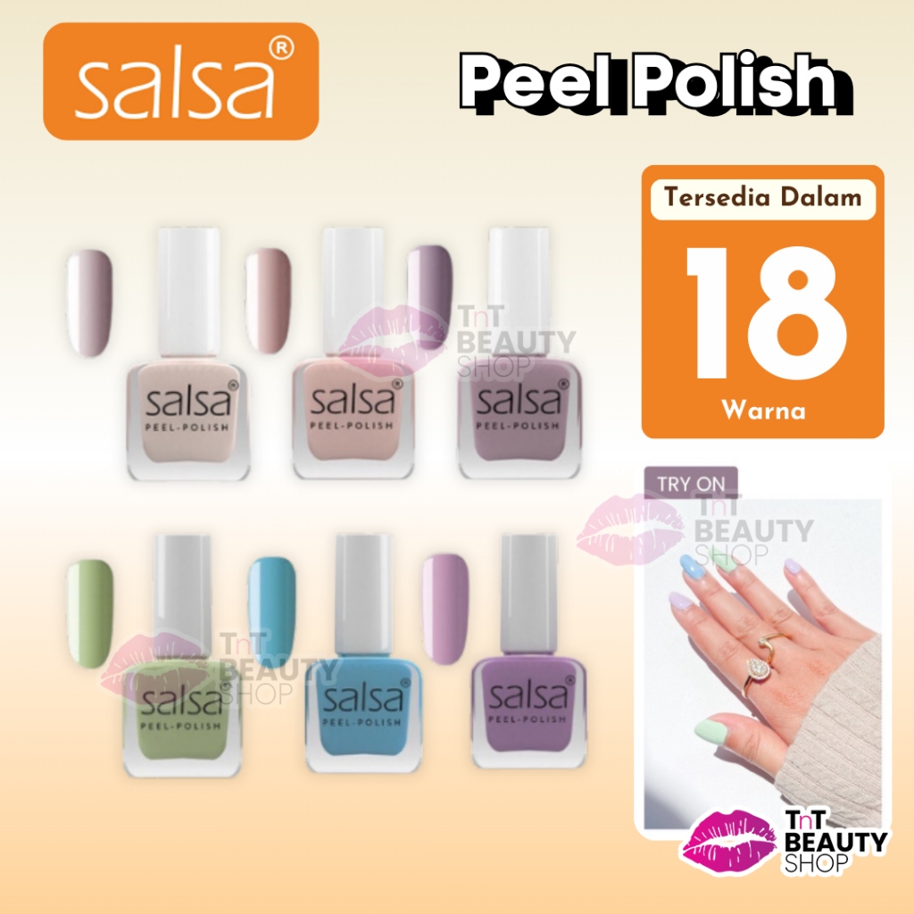 Jual SALSA Peel Polish - Kutek HALAL Peel Off Lupas Breathable Hijab ...