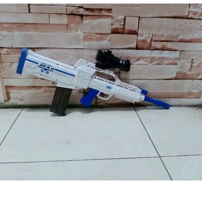 Jual mainan senapan otomatis mainan nerf battle eagle nerf gun | Shopee ...