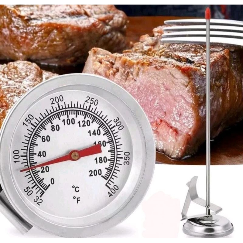 Jual Termometer Minyak Dapur 23cm, 30cm, 40cm / Ukur Suhu Kopi Susu ...