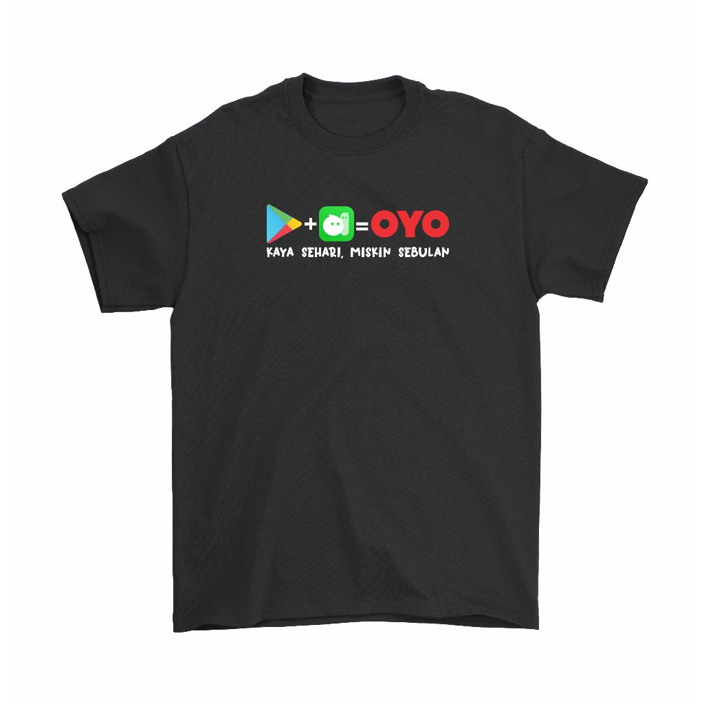 Jual Kaos MICHAT OYO Kaya Sehari Miskin Sebulan | Tshirt Plesetan ... Jual Kaos MICHAT OYO Kaya Sehari Miskin Sebulan | Tshirt Plesetan ...