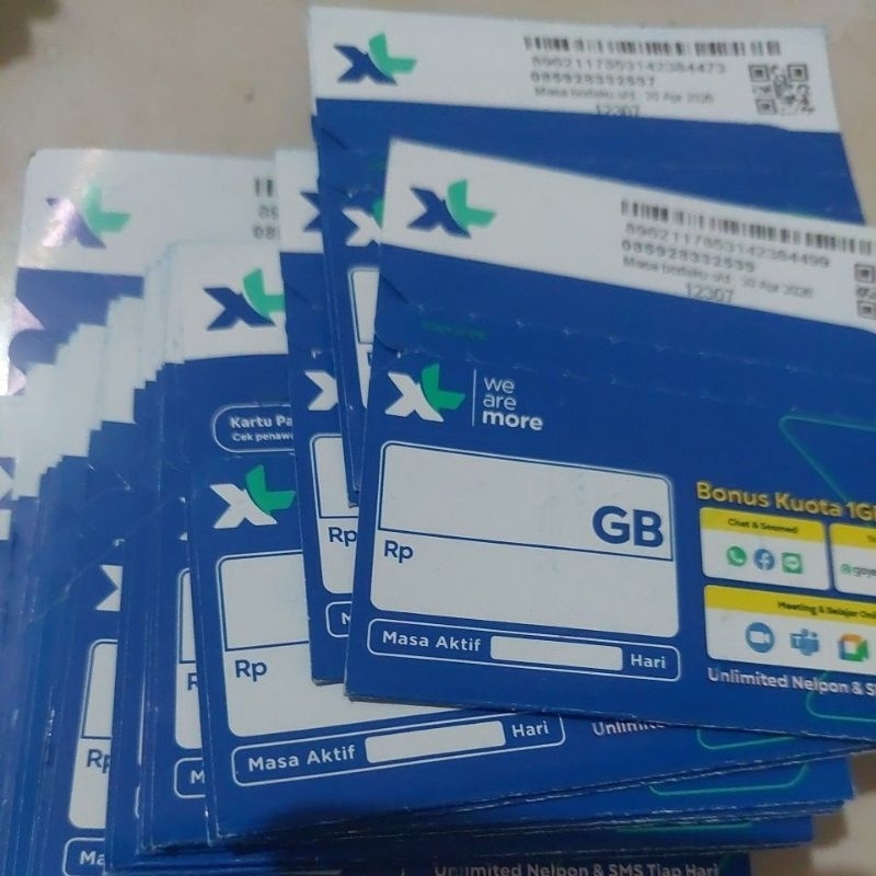 Jual perdana xl ex wa dan tele | Shopee Indonesia