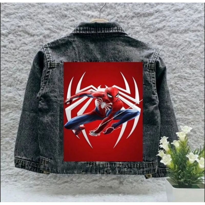 Jual jaket anak hitam snow black jeans | Shopee Indonesia