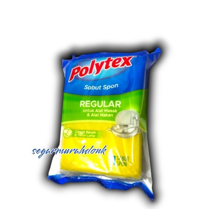 Jual Polytex Sabut Spon Regular Lebih Ekonomis | Spons Sponge Piring ...