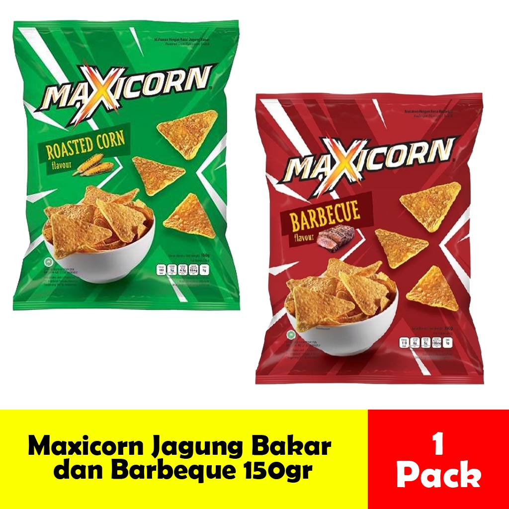 Jual Maxicorn Snack Rasa Barbecue (Bbq) / Roasted Corn (Jagung Bakar ...