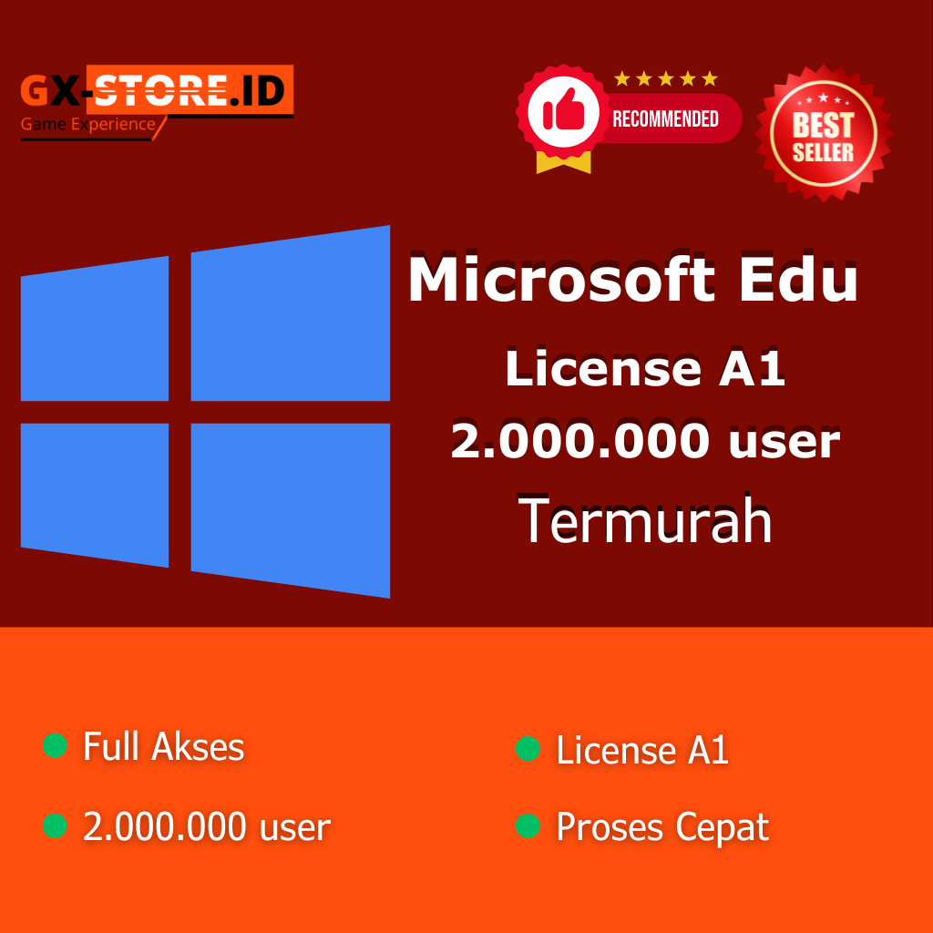 Jual Microsoft Edu / Office365 Edu A1 ( 2.000.000 user) | Shopee Indonesia