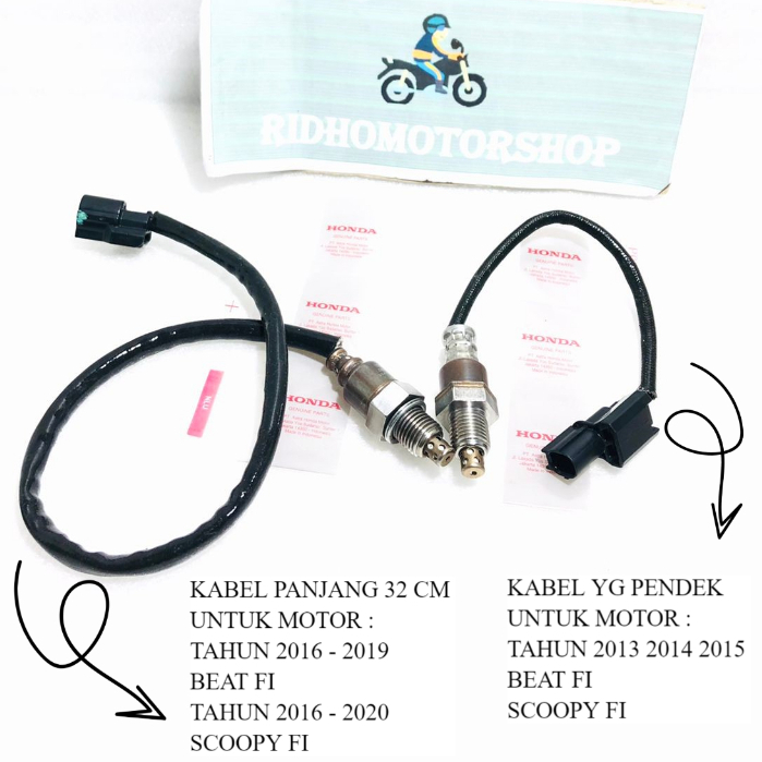 Jual SENSOR KNALPOT O2 OKSIGEN HONDA BEAT FI SCOOPY FI TAHUN 2013 ...