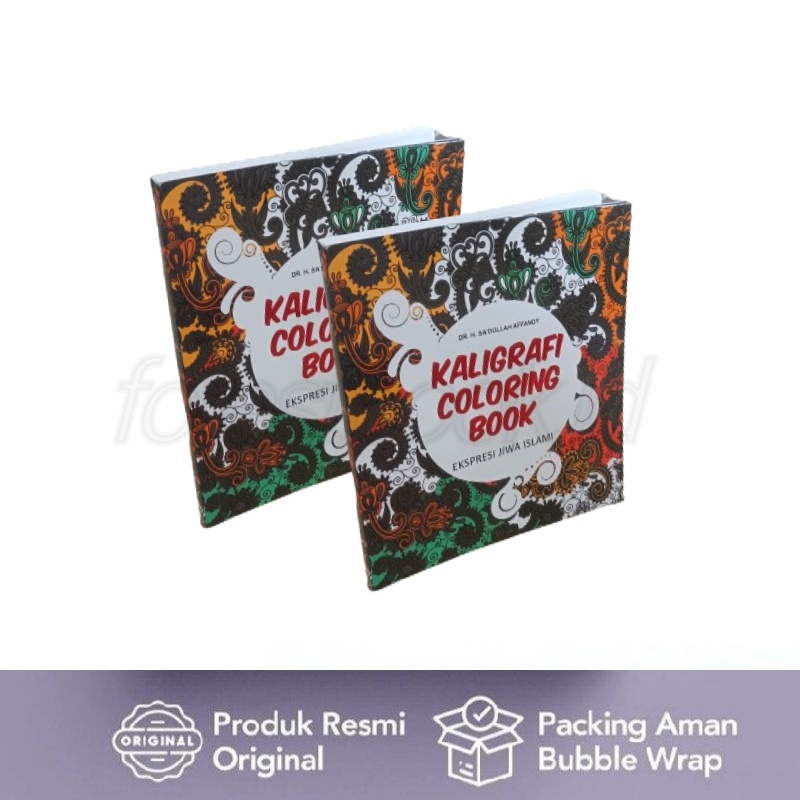 Jual Buku Kaligrafi Coloring Book | Shopee Indonesia
