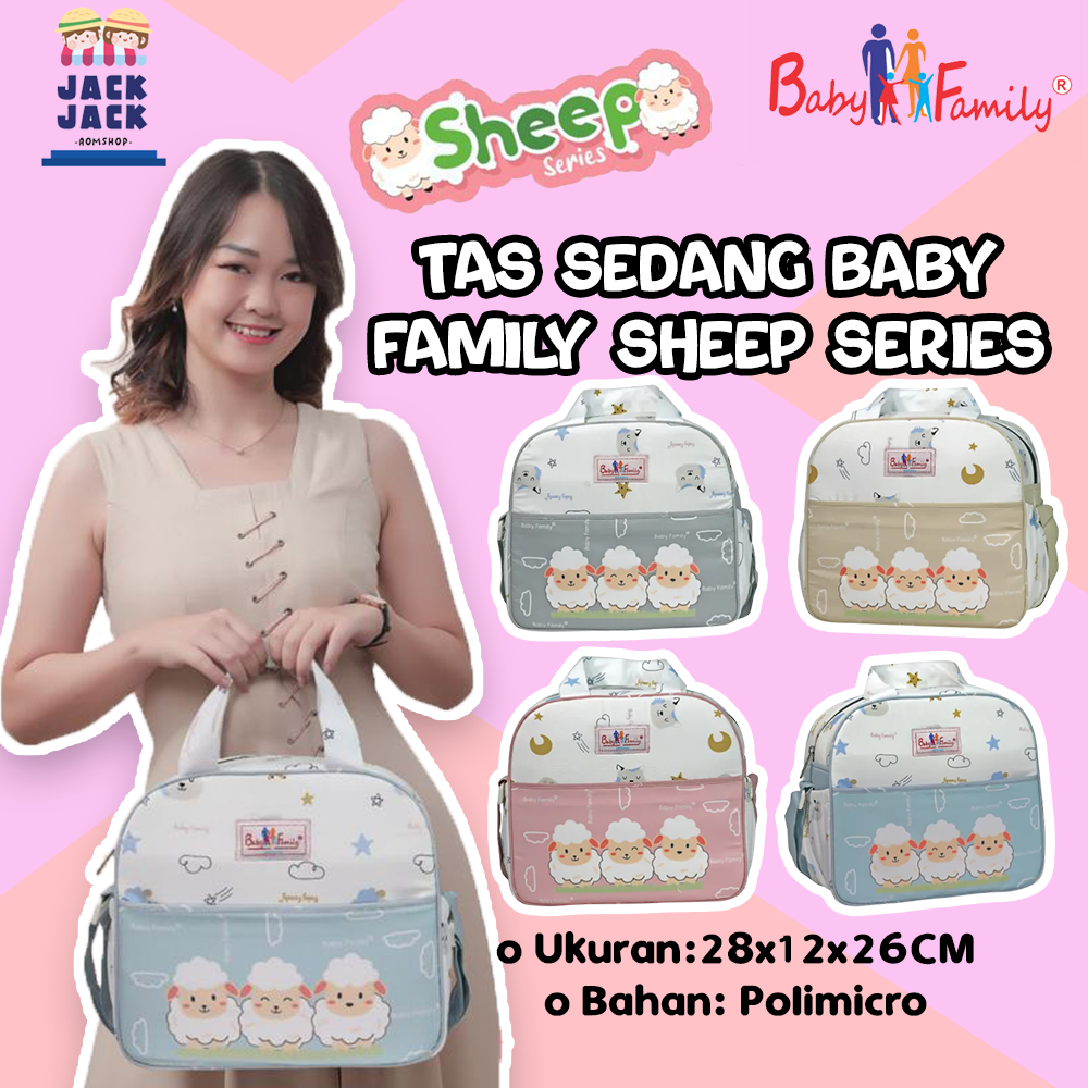Jual BABY FAMILY Tas Bayi Medium Multifungsi All Series | Baby Family ...