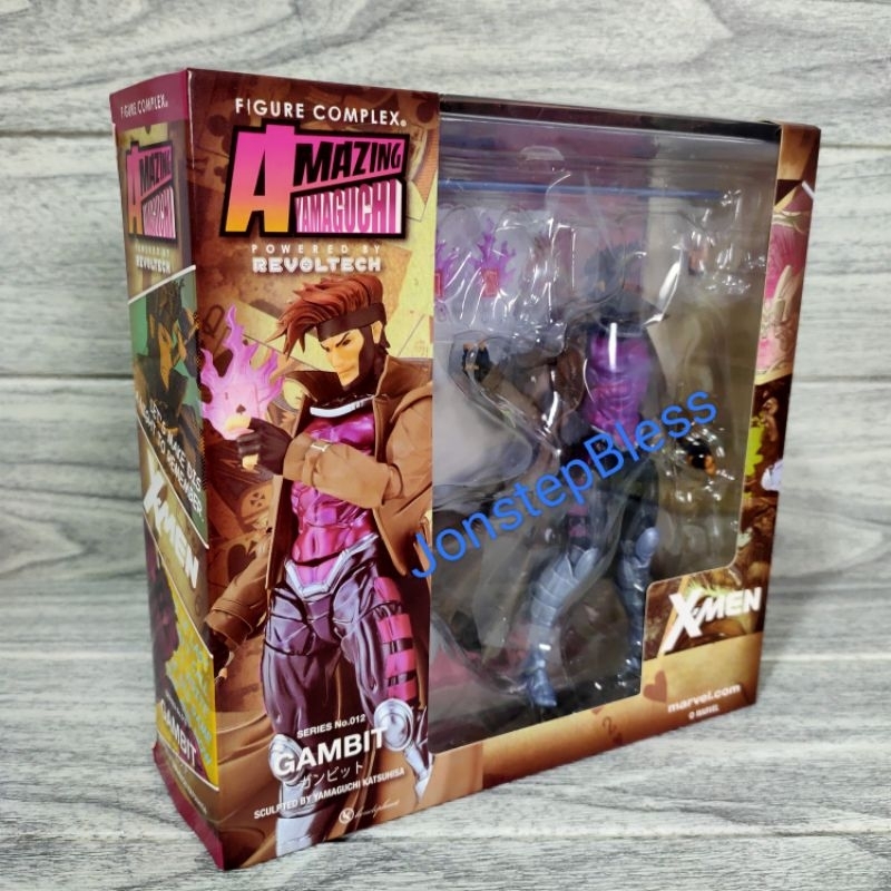 Jual Revoltech Gambit X-Men The Amazing Yamaguchi Superhero Marvel ...