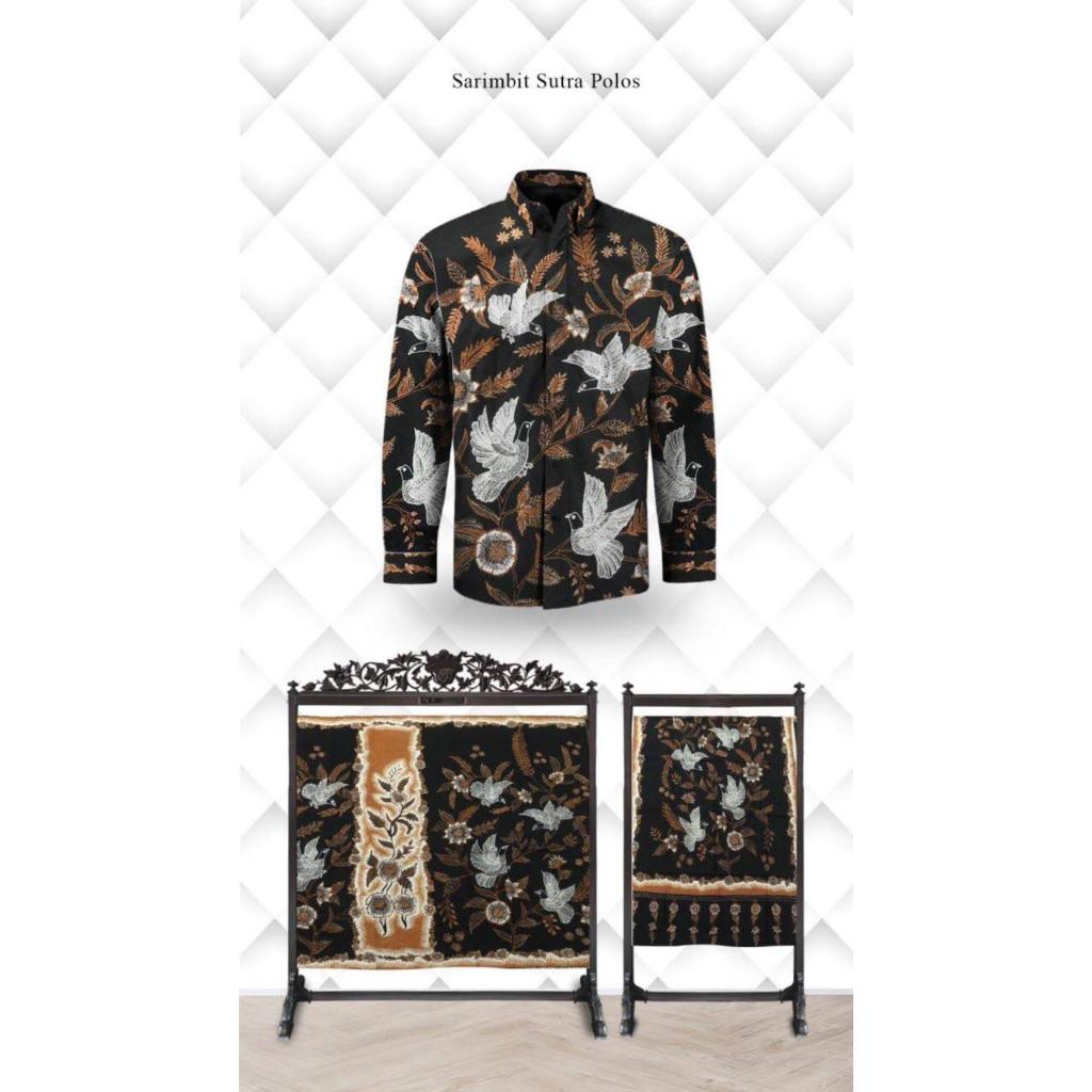 Jual Kain sarimbit sutra atbm baron polos SP1 | Shopee Indonesia