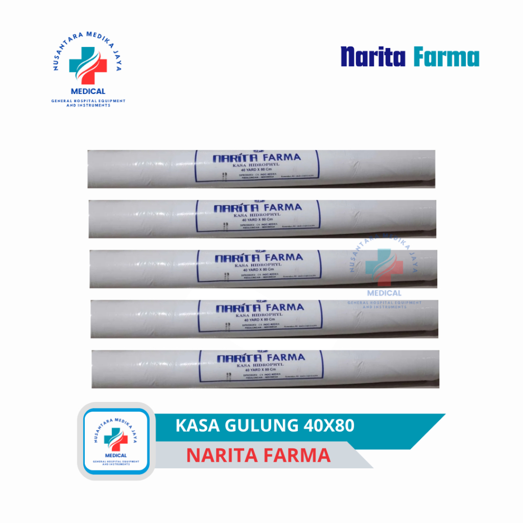 Jual Kasa Roll Hidrophile 40 yard x 80cm Evomed / Verban Gulung ...