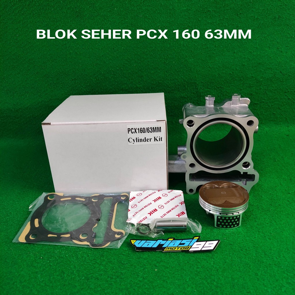 Jual BLOK SEHER BORING BORE UP VARIO 160 PCX 160 ADV 160 63MM | Shopee ...