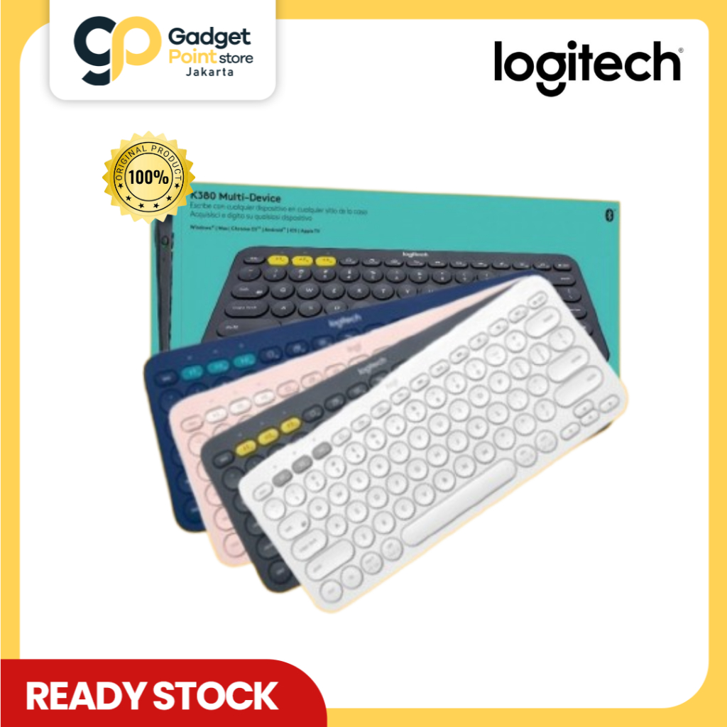 Jual Logitech K380 Keyboard Wireless Bluetooth Multi-Device untuk ...