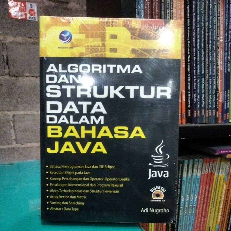 Jual BUKU ALGORITMA DAN STRUKTUR DATA DALAM BAHASA JAVA DISERTAI CD ... Jual BUKU ALGORITMA DAN STRUKTUR DATA DALAM BAHASA JAVA DISERTAI CD ...