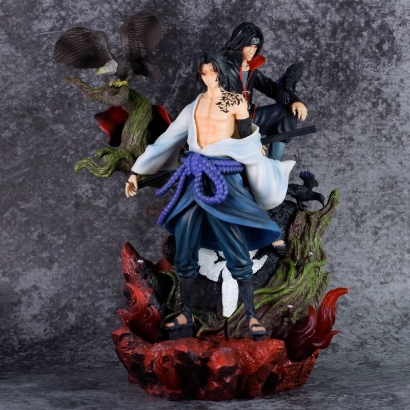 Jual Action Figure Sasuke Itachi Uchiha Two Brother Cw Studio Karakter ...