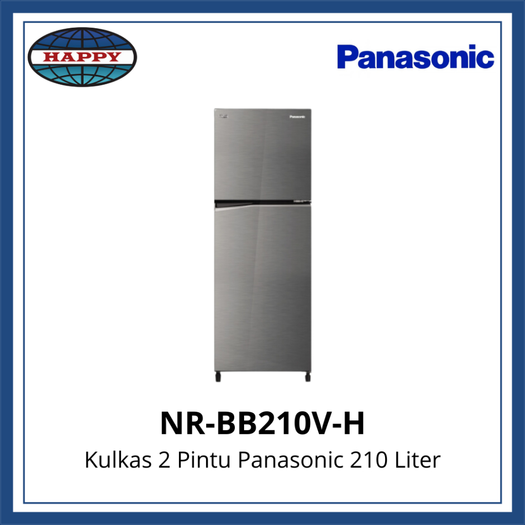 Jual Kulkas panasonic 200 vh / panasonic nr 210 vh 2 pintu | Shopee ...