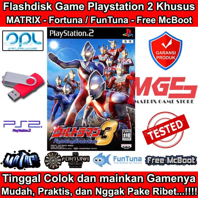 Jual Flashdisk Game PS2 PS 2 Ultraman Fighting Evolution 3 | Shopee ...