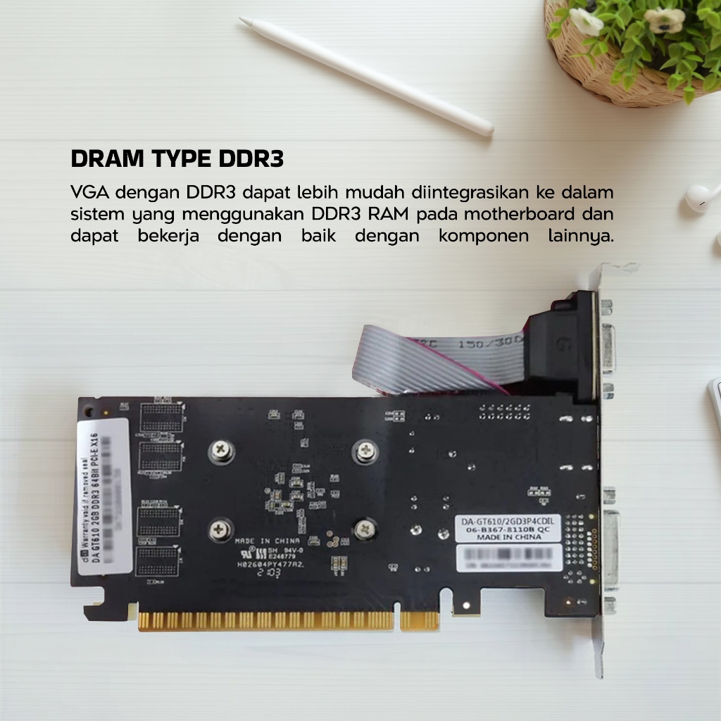 Jual VGA CARD DIGITAL ALLIANCE GT 730 4GB GDDR3 128 BIT NVIDIA GEFORCE ...