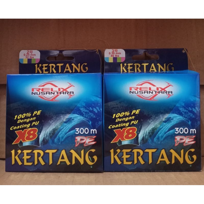 Jual Senar PE Kertang Relix Nusantara 300 M - PE Kertang X8 | Shopee Indonesia
