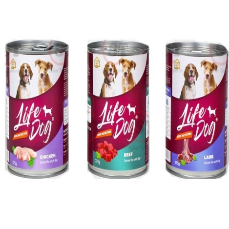Jual LIFE DOG CAN 400GR ALL VARIANS (BEEF/CHICKEN/LAMB) | Shopee Indonesia