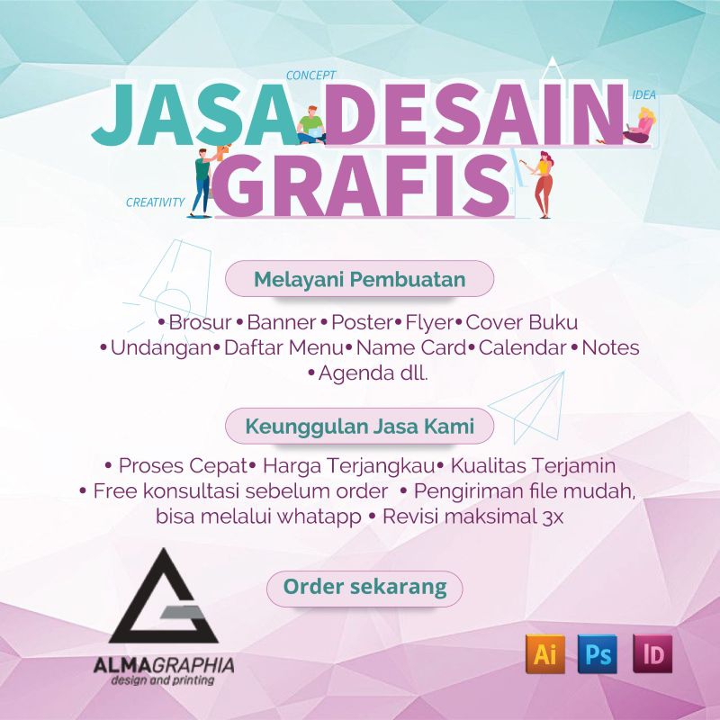 Jual Jasa design Logo, Flyer brosur, Banner, kemasan, poster, undangan ...