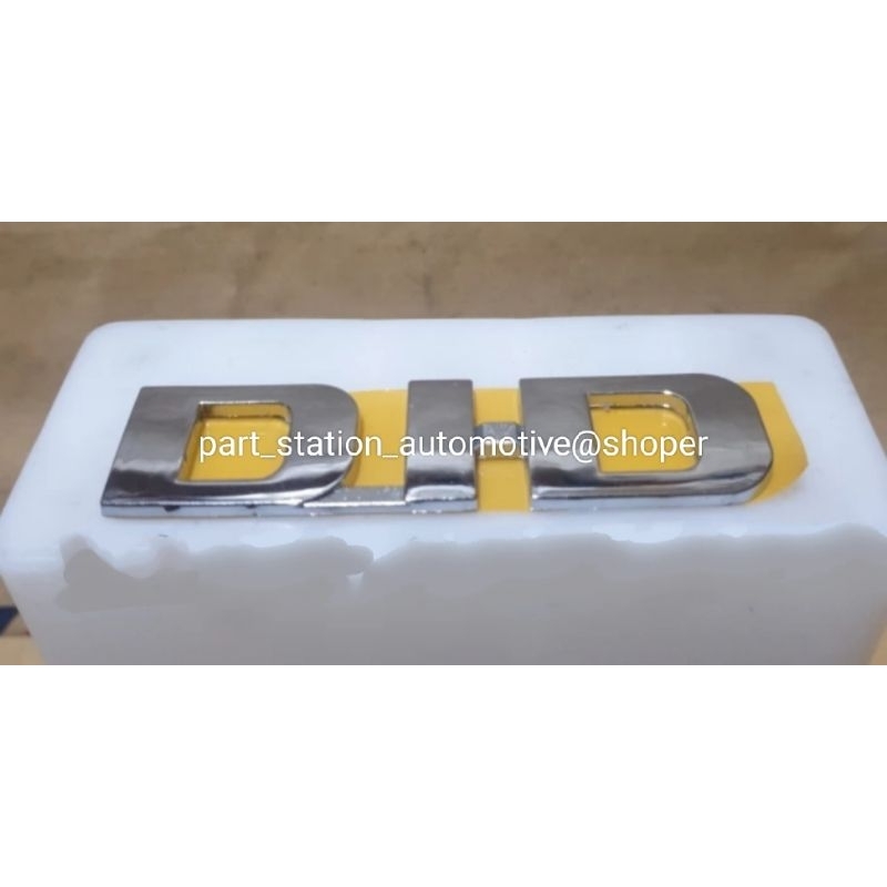 Jual EMBLEM DID MITSUBISHI PAJERO SPORT | Shopee Indonesia